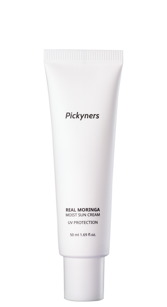Pickyners Real Moringa Moist Sun Cream SPF50+ PA++++ – Hydrating Daily ...